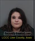 Recent Booking / Mugshot for MALEAH HOPE MILLER in Linn County, Iowa
