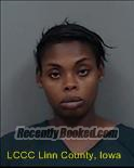 Recent Booking / Mugshot for CHARMISHA LYNN PIRTLE in Linn County, Iowa