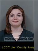 Recent Booking / Mugshot for ALEXIS CALLIE MARIE FRITZ in Linn County, Iowa