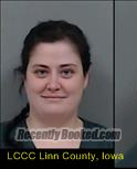 Recent Booking / Mugshot for AMBER DAWN LAMMERS in Linn County, Iowa