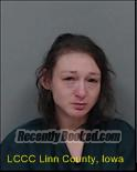 Recent Booking / Mugshot for ALLISON NICOLE COLBERT in Linn County, Iowa