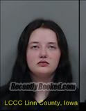 Recent Booking / Mugshot for SARAH NICOLE SANDERS in Linn County, Iowa
