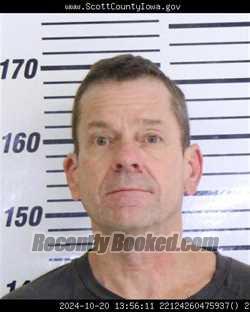 Recent Booking / Mugshot for JEFFREY JOHN SWANSON in Scott County, Iowa