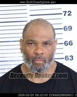 Recent Booking / Mugshot for ARCHIE LAMAR HUBERT in Scott County, Iowa