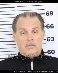 Recent Booking / Mugshot for JOHN DOUGLAS JOHNSON in Scott County, Iowa