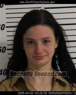 Recent Booking / Mugshot for EMILY ROSE CLARK in Scott County, Iowa