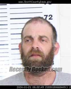 Recent Booking / Mugshot for JUSTIN RAY WILLEY in Scott County, Iowa