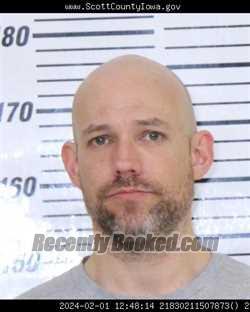 Recent Booking / Mugshot for CORY ALAN NELSON in Scott County, Iowa