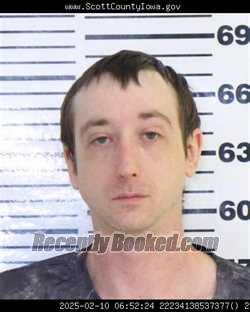 Recent Booking / Mugshot for TYLER DAVID WHITMAN in Scott County, Iowa