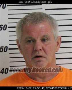 Recent Booking / Mugshot for MARTIN GUY MELVIN in Scott County, Iowa