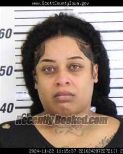 Recent Booking / Mugshot for CHERYL RENEE JACKSON in Scott County, Iowa