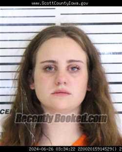 Recent Booking / Mugshot for KAITLYN J SHRUM in Scott County, Iowa