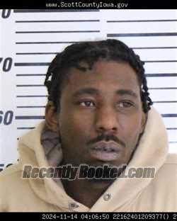 Recent Booking / Mugshot for LC BALL in Scott County, Iowa