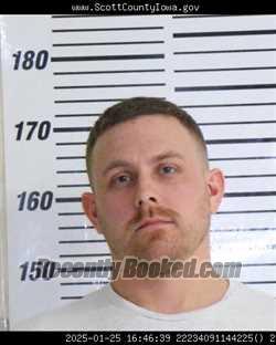 Recent Booking / Mugshot for BLAKE REES in Scott County, Iowa