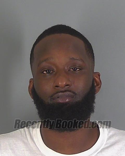 Recent Booking / Mugshot for TYSON CANDRELL HALL in Spartanburg County ...
