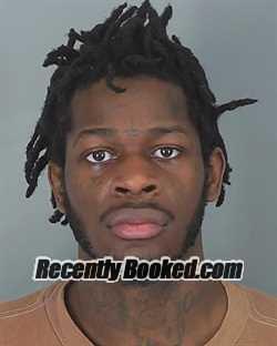 Recent Booking / Mugshot for CORDERIUS RASHAD JOHNSON in Spartanburg ...