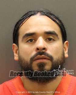 Recent Booking / Mugshot for Joseph Daniel Chavez in Ada County, Idaho
