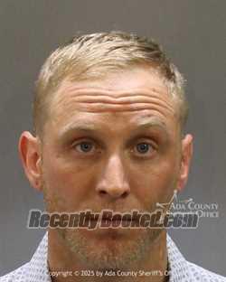 Recent Booking / Mugshot for Taylor Douglas Rhodes in Ada County, Idaho