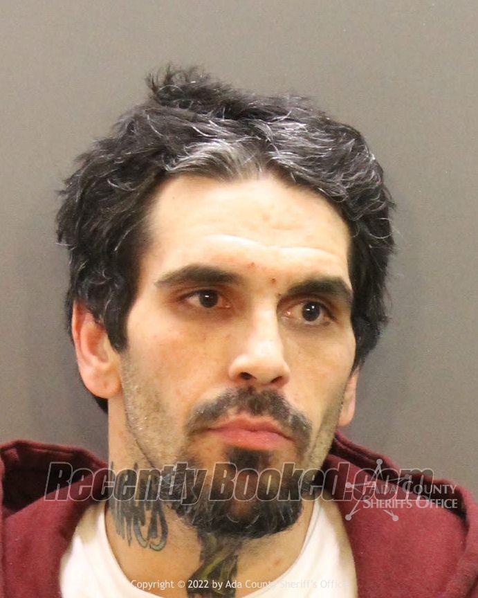 Recent Booking / Mugshot for Travis John Escudero in Ada County, Idaho