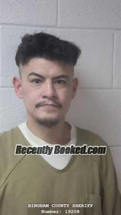 Recent Booking / Mugshot for ISIAH JAMES APODACA in Bingham County, Idaho
