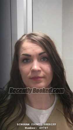 Recent Booking / Mugshot for MORGAN J EGAN in Bingham County, Idaho