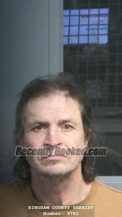 Recent Booking / Mugshot for DAVID WAYNE BAKER in Bingham County, Idaho