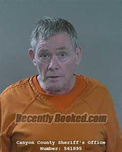 Recent Booking / Mugshot for STEVEN EDWARD THOMAS in Canyon County, Idaho
