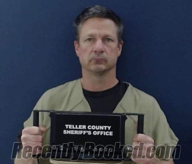 Recent Booking / Mugshot for ERIC PAUL VERMEULEN in Teller County, Colorado