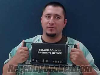 Recent Booking / Mugshot for ORLANDO JAMES SISNEROS in Teller County ...