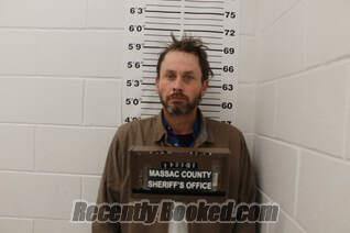 Recent Booking / Mugshot for Eric D. Mitchell in Massac County, Illinois