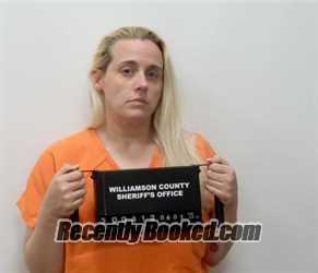 Recent Booking / Mugshot for JESSICA LYNNE WHITMIRE in Williamson ...