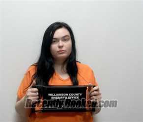Recent Booking / Mugshot for KYLEE MADISON HOLT in Williamson County ...