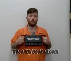 Recent Booking / Mugshot for MICHAEL DYLAN MILLER in Williamson County ...