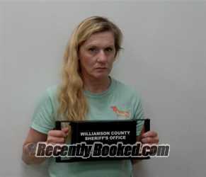 Recent Booking / Mugshot for LACEY LEA CORBETT in Williamson County ...