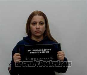 Recent Booking / Mugshot for ESTEFANY LUCIA ARANGO-MEJIA in Williamson ...