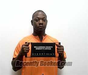 Recent Booking / Mugshot for MARK JERMAINE TUCKER in Williamson County ...