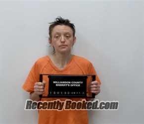 Recent Booking / Mugshot for JESSICA NICOLE FORD in Williamson County ...