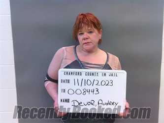 AUDREY DEVORE Arrest Record & Booking Info – Crawford County, Indiana ...