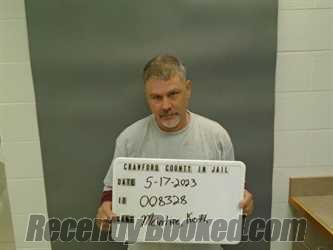 Recent Booking / Mugshot for KEITH ALLEN MCINTIRE in Crawford County ...