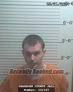 ZACHARY TYLER RAYBOURNE Arrest Record & Booking Info – Dearborn County ...