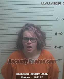 Recent Booking / Mugshot for BROOKE RENAE ASHCRAFT in Dearborn County ...