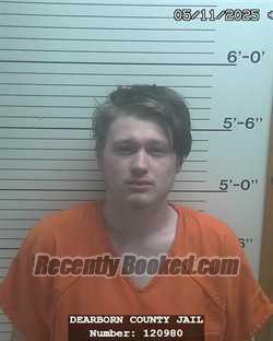 Recent Booking / Mugshot for TYLOR ALEXANDER GREENE in Dearborn County ...