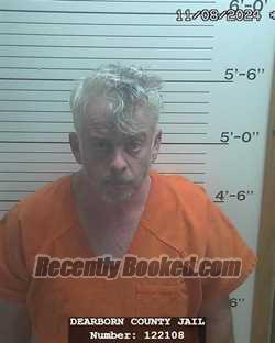 Recent Booking / Mugshot for JON ANDREW HIATT in Dearborn County, Indiana