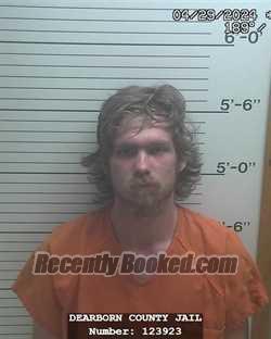 Recent Booking / Mugshot for DAMIAN IZIK HOPPER in Dearborn County, Indiana