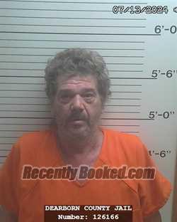 Recent Booking / Mugshot for KENNETH EDWARD WALSTON in Dearborn County ...
