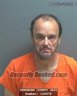 Recent Booking / Mugshot for JEREMY THOMAS CHAPMAN in Dearborn County ...