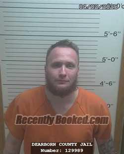 Recent Booking / Mugshot for BRIAN MICHAEL OFFILL in Dearborn County ...