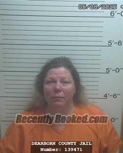 Recent Booking / Mugshot for SUSAN LEAH TARA MORRIS in Dearborn County ...