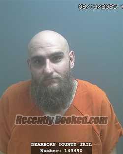 Recent Booking / Mugshot for ADAM MICHAEL KAISER in Dearborn County ...