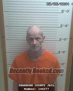 Recent Booking / Mugshot for RONALD EUGENE RUMER in Dearborn County ...